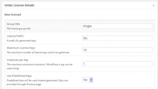 Licence Keys Management – Admin Interface - WP Software License for ...