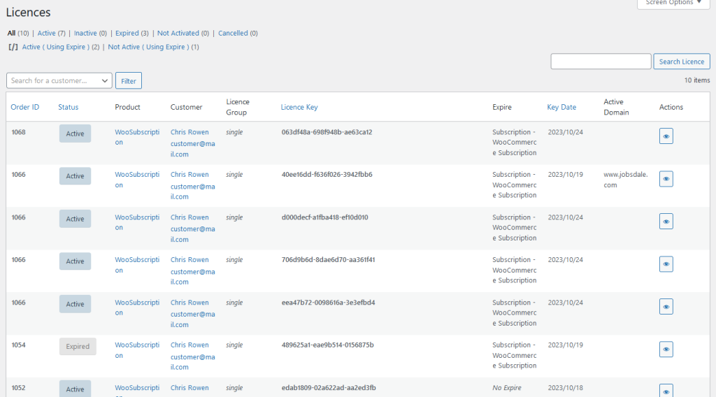 Streamlining License Management with the All Licenses Interface - WP ...