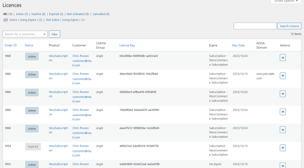 Streamlining License Management with the All Licenses Interface - WP ...